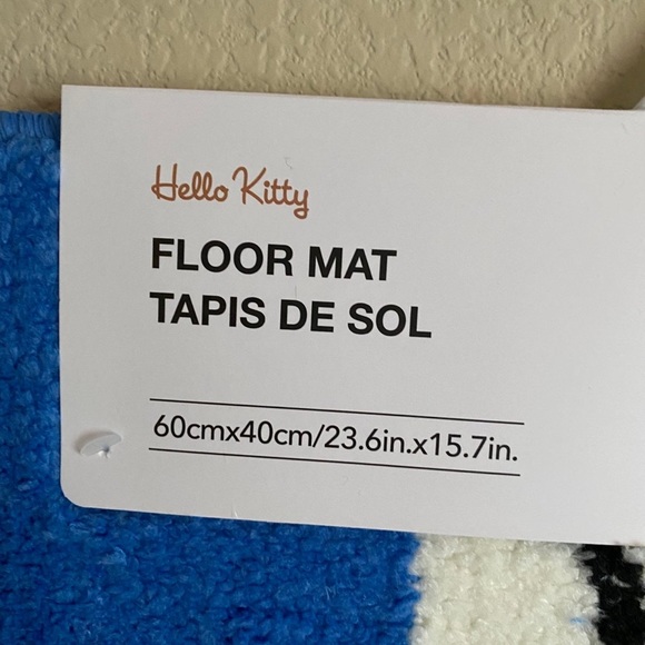 Sanrio | Accents | Hello Kitty Blue Floor Mat | Poshmark